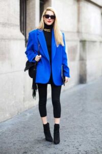 Vestirse de Azul, OUTFIT, looks, azul rey [2024 ]