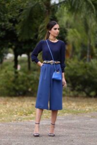 Vestirse de Azul, OUTFIT, looks, azul rey [2024 ]
